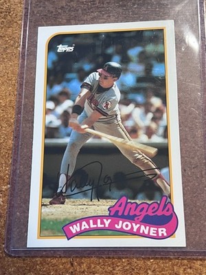 1989 Topps Baseball Talk Collection/LJN Toys # 49 Wally Joyner | eBay