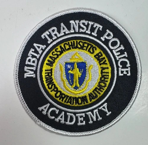 MBTA Transit Police Academy Bay Transportation Massachusetts MA Patch ...