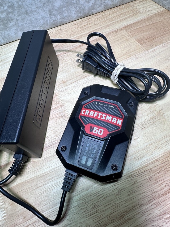 Craftsman V60 2.5Ah 60V Lithium-Ion Battery with Charger (FOR PARTS OR ...