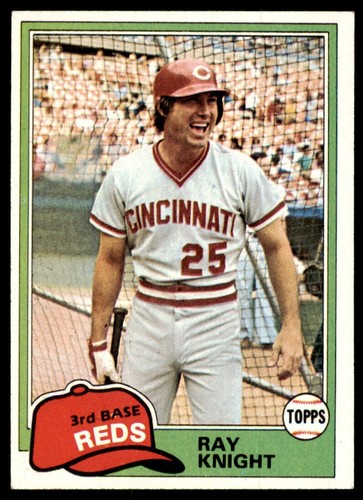 1981 Topps Baseball Card Ray Knight Cincinnati Reds #325 | eBay