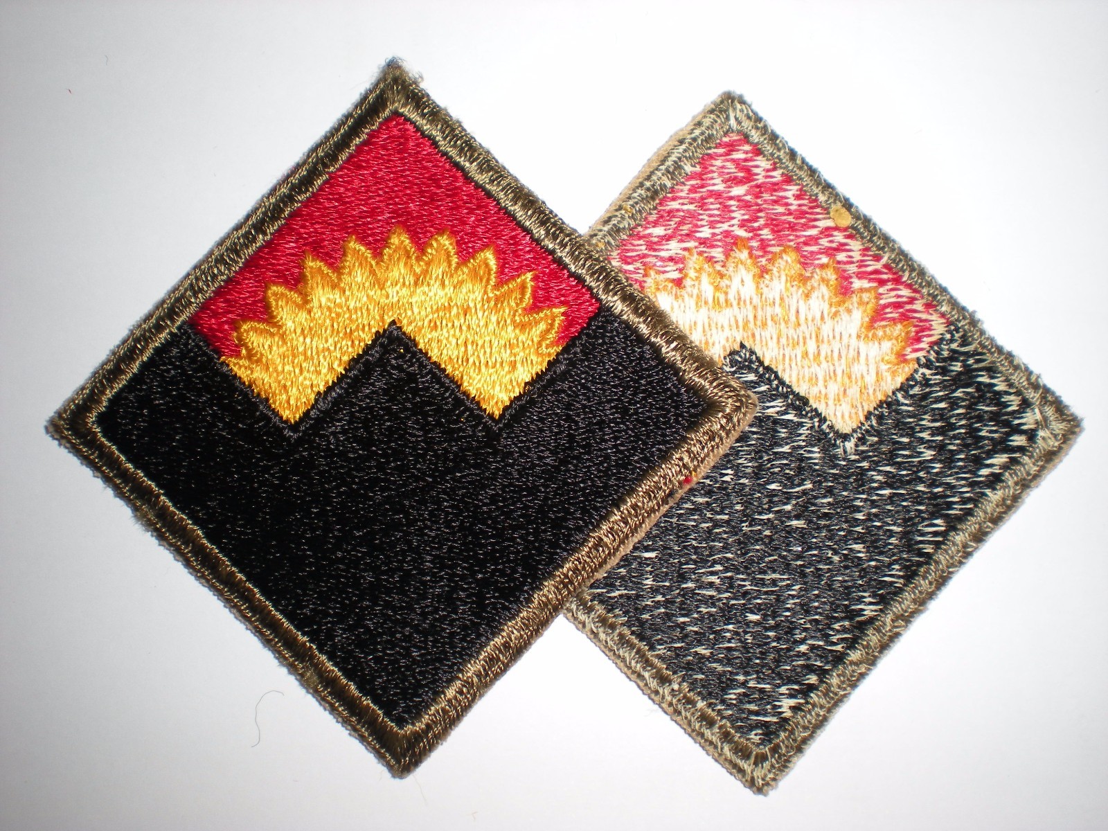 ORIGINAL WWII US ARMY WESTERN DEFENSE COMMAND PATCH | eBay