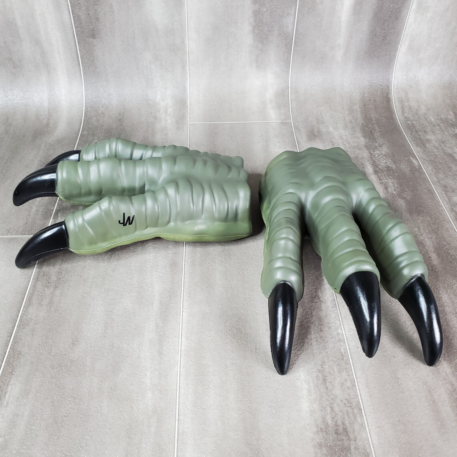 JW Raptor Green Costume Claws Hands Gloves cosplay D… - Gem