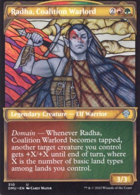RADHA, COALITION WARLORD 310 SHOWCASE DOMINARIA UNITED MAGIC MTG NM | eBay