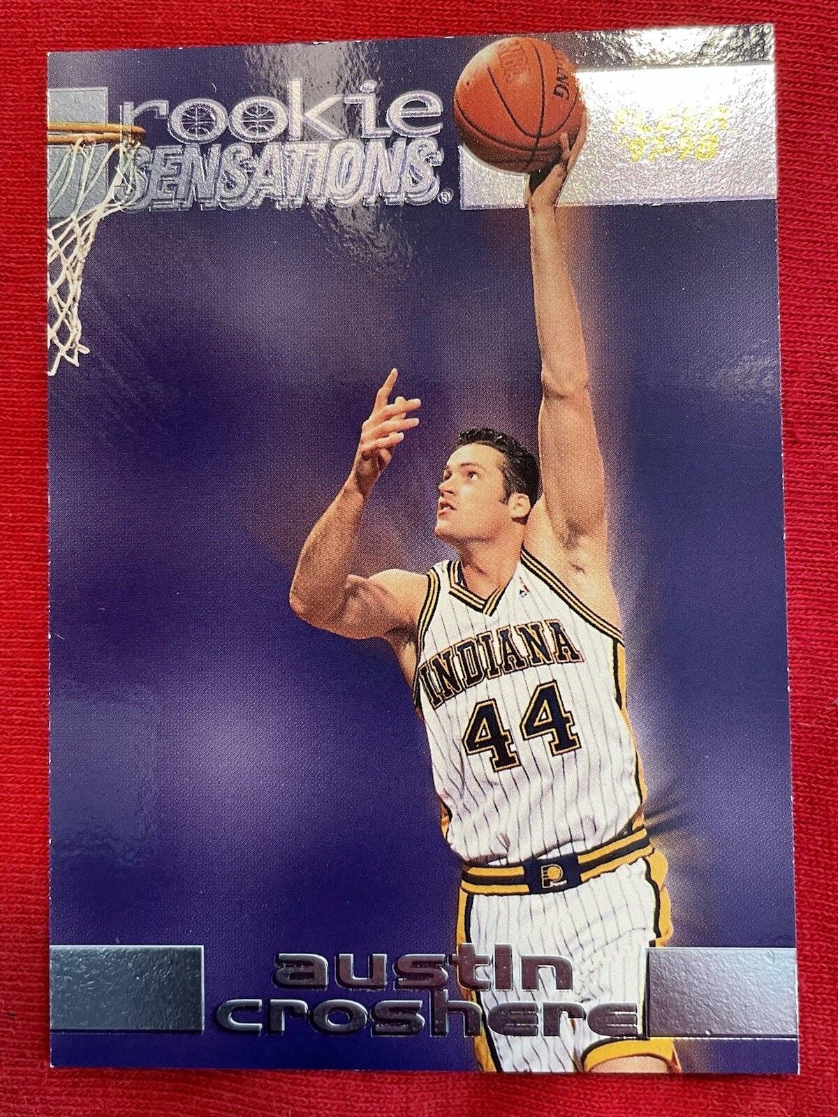 1998 Fleer 97-98 Rookie Sensations Austin Croshere 4 Of 10 RS Pack To ...