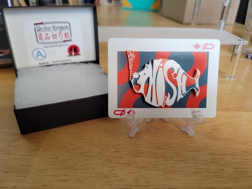 PHISH band fish logo Hand Made 3D Art Card w/ Display Stand and Gift ...