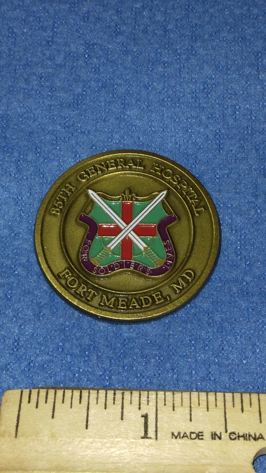 85TH GENERAL HOSPITAL FORT MEADE,MD. COMMANDERS - Military Challenge ...