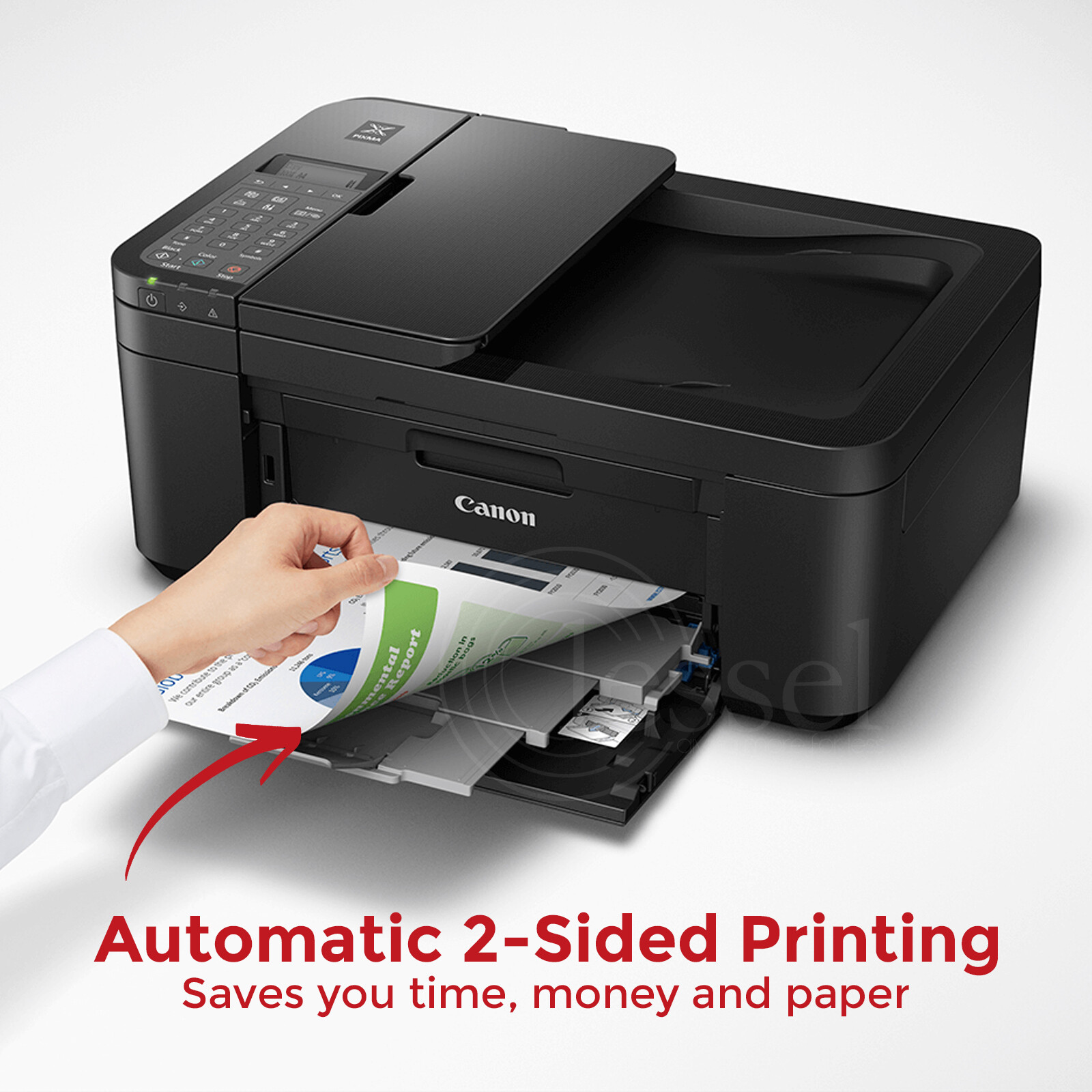 Canon PIXMA TR4660BK 4in1 Inkjet Printer Wireless Scanner Copier Fax ...