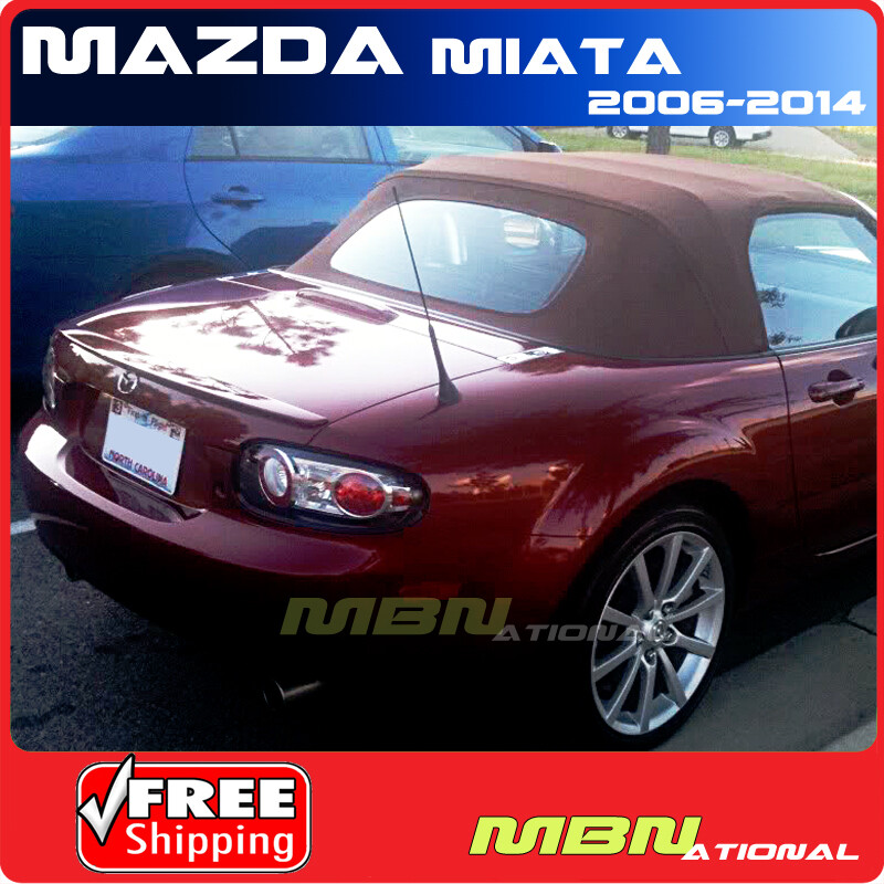 2006-2015 Mazda Miata MX5 Rear Trunk Lip Spoiler Painted Color ABS A4A ...