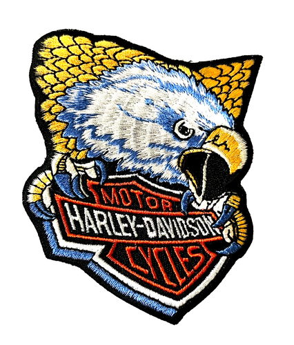 CLASSIC HARLEY DAVIDSON LOGO WITH SCREAMING EAGLE PATCH (MC4) | eBay