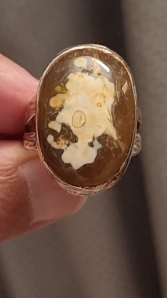 Agate خاتم عقيق سليماني مصورSulemani Natural Lady wear Hat ...