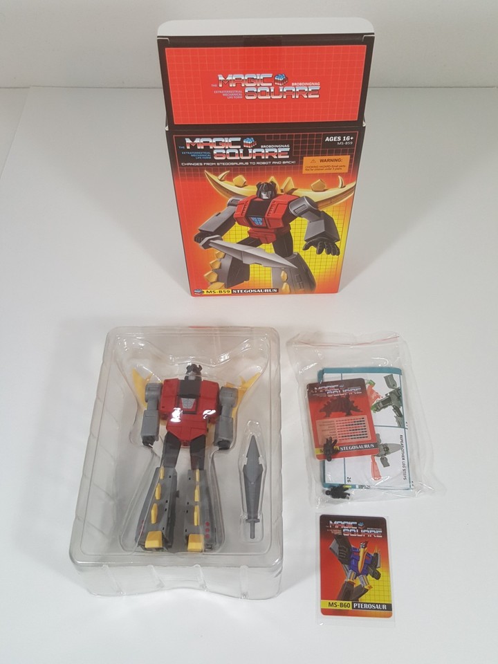 Magic Square - Dinobot Set (MS-B56 - B60) Grimlock, Slag, Sludge, Snarl ...
