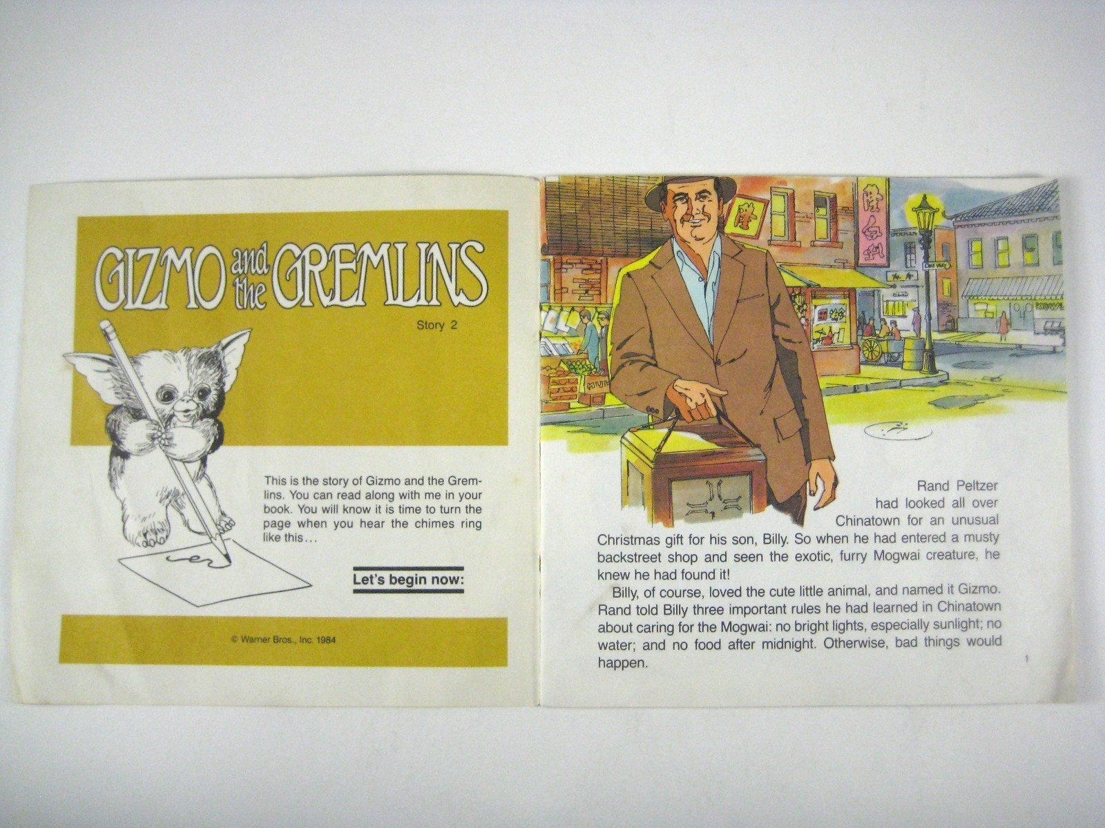 Gizmo and the Gremlins Gremlins Story 2 with Record Warner Brothers ...