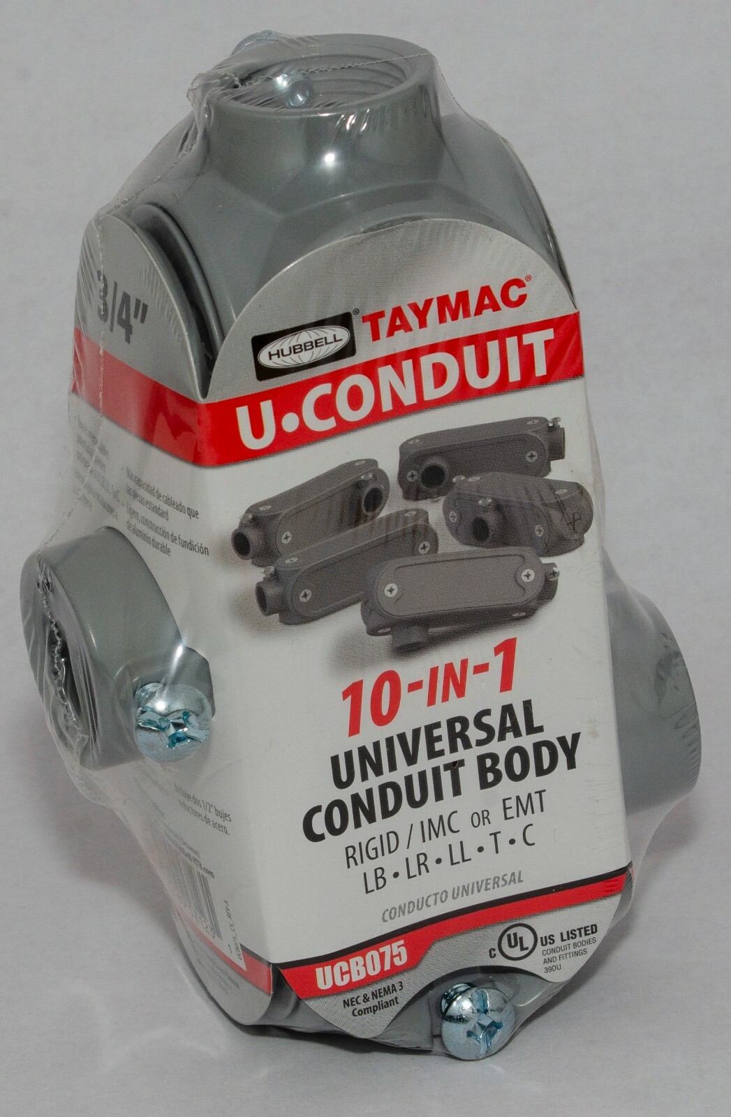 Hubbel TayMac 3/4 in. 10-in-1 Universal Conduit Body (UCB075) | eBay