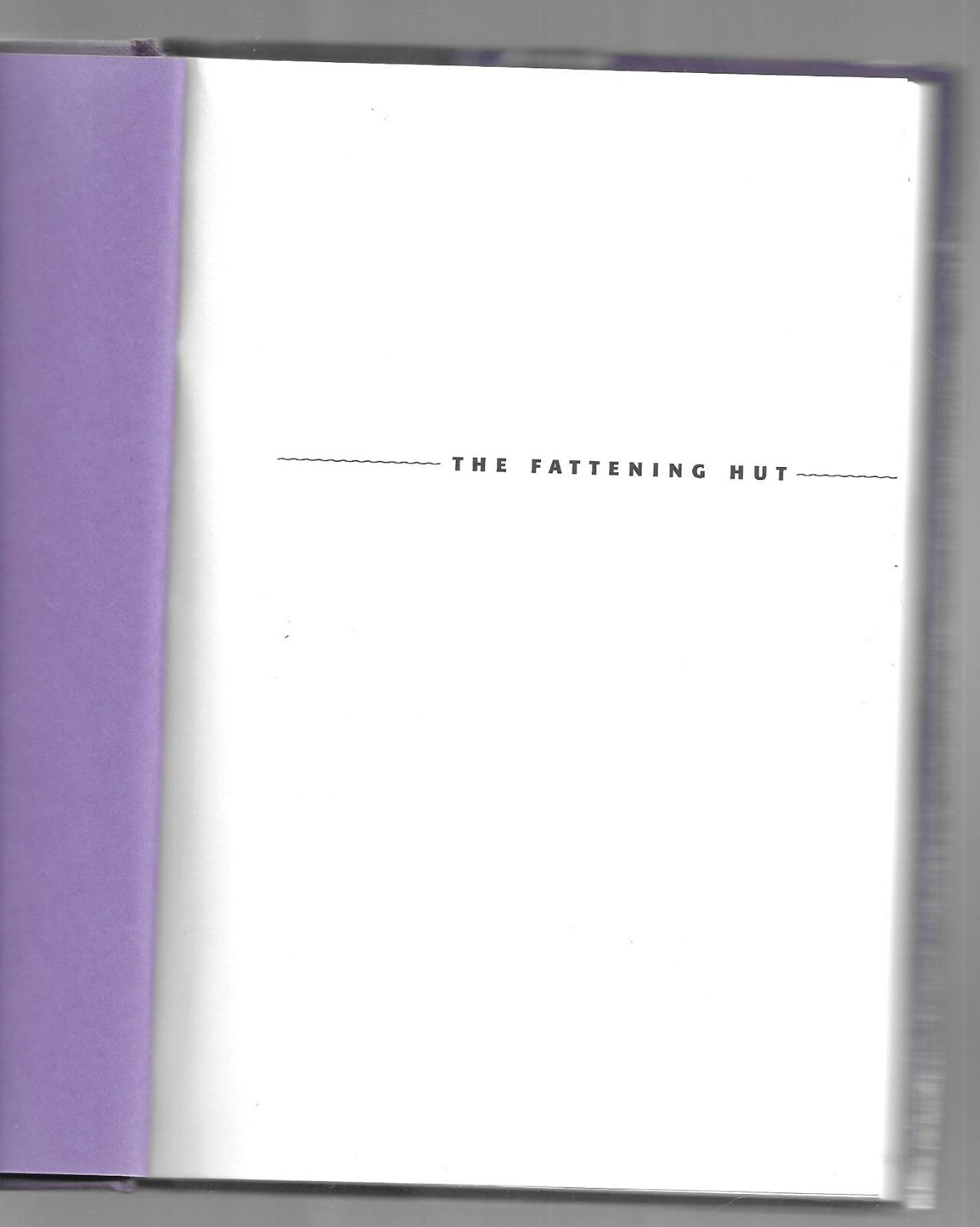 THE FATTENING HUT, PAT LOWERY COLLINS, 2003, H/C, D/J | eBay