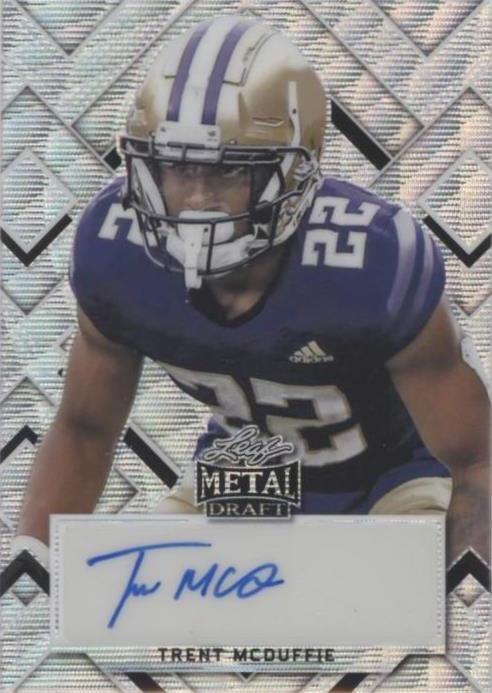 2022 Leaf Metal Draft - Portrait Autographs Trent McDuffie #PA-TM2 ...
