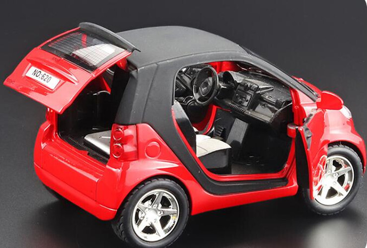 1:32 Model Car Toy Vehicle Kids Gifts With Sound&Light Effect For Smart ...