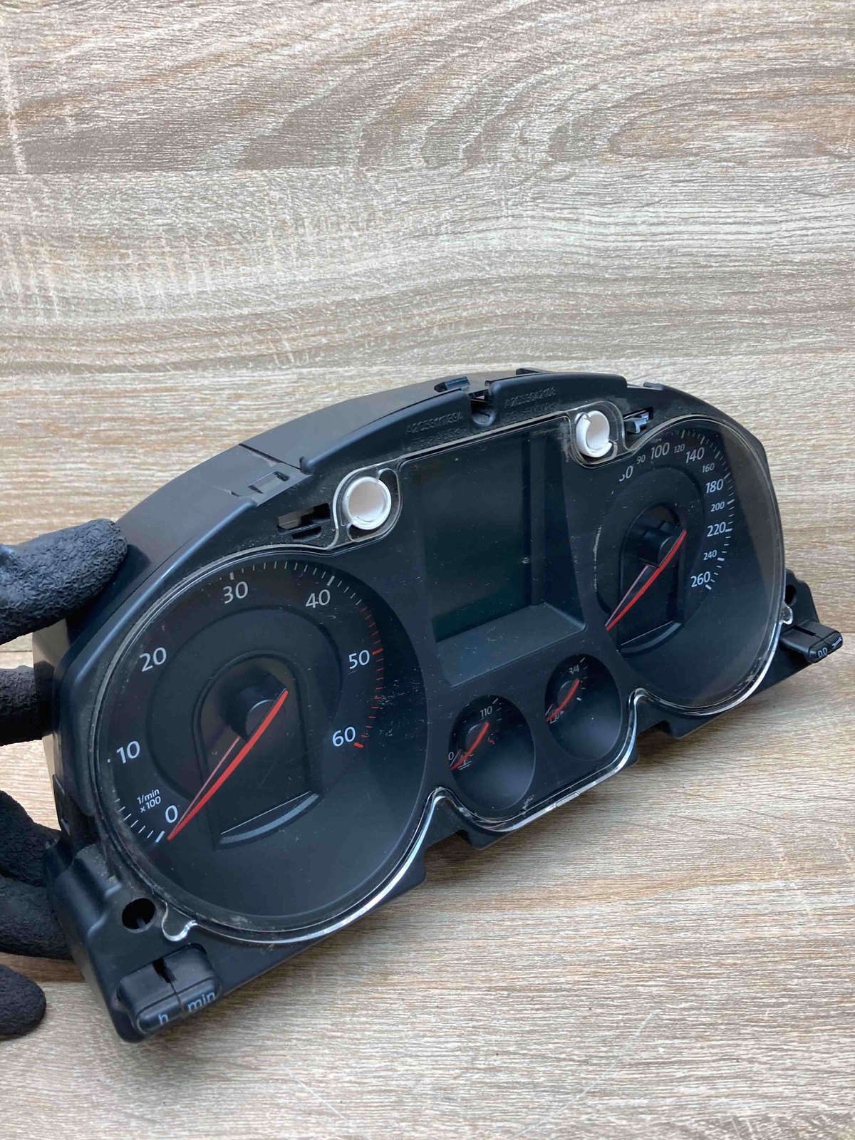 A2C53194181 A2C53042108 VDO Volkswagen Passat B6 KMH Instrument Cluster ...