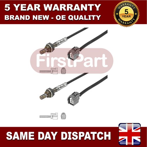 Fits Honda Stream 1.7 FirstPart Front + Rear 2x Lambda Oxygen Sensors 4 ...