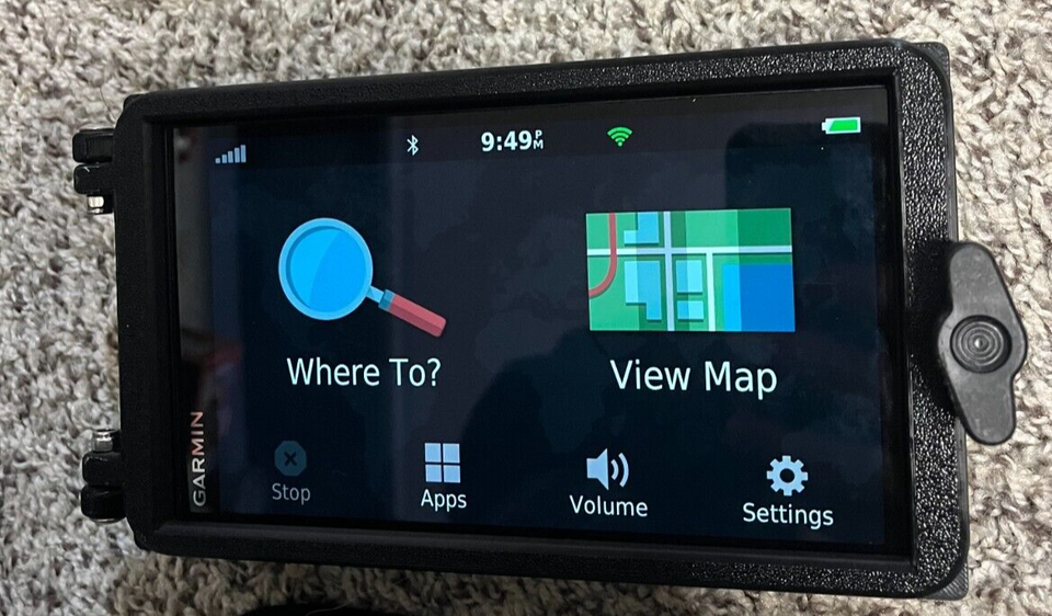 Universal Snowmobile / ATV / UTV GPS Mount - Garmin Drivesmart 76, 65 ...