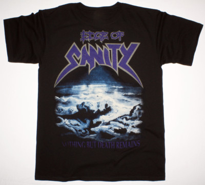 EDGE OF SANITY NOTHING BUT DEATH REMAINS T-Shirt Cotton Black S to 5XL ...