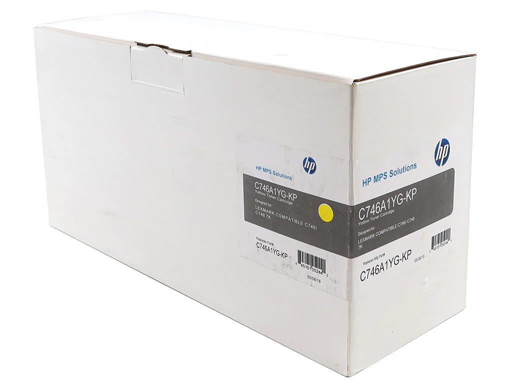 LEXMARK C746 C748 7000 PAGES LASER PRINTER YELLOW TONER CARTRIDGE ...