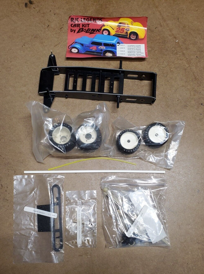 BoLink R/C Legends RC 1:10 Coupe Assembly Kit #1342C OG Box and Papers ...