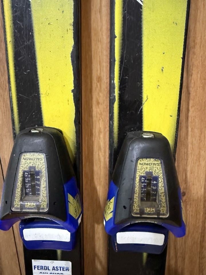 Atomic ARC Team skis 140cm Carbon w/ Quadrax Salomon Bindings Austria ...