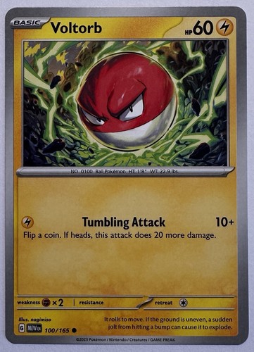 Voltorb 100/165 EN Pokemon TCG Non-Holo | eBay.de