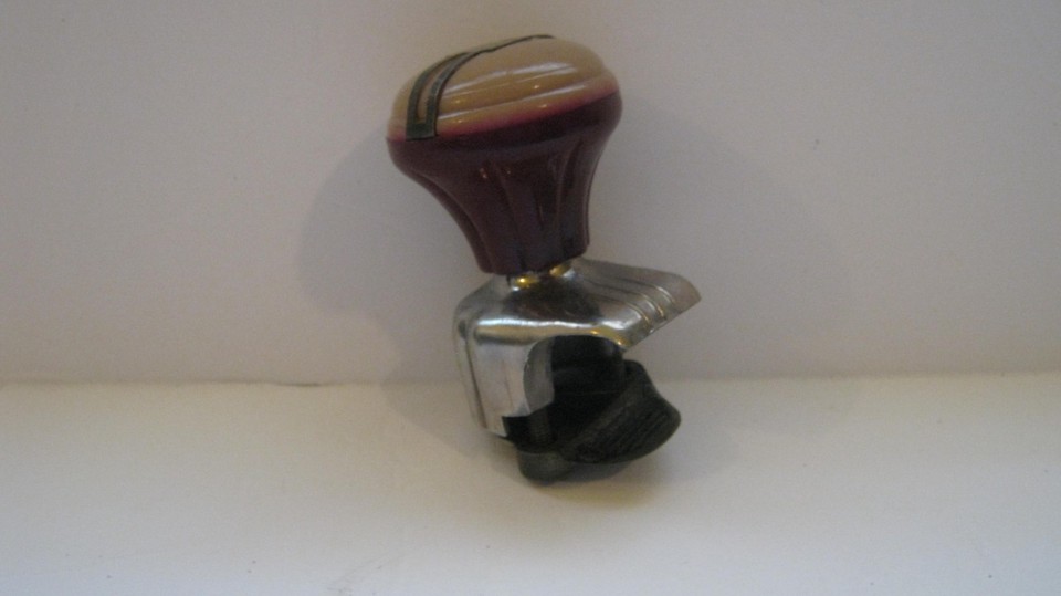 Vintage 1940S 1950S Steering Wheel Spinner Suicide Brodie Knob Hot Rod ...