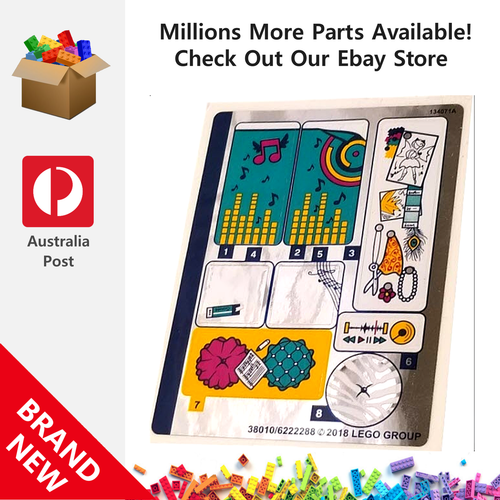 Genuine LEGO™ Sticker Sheet for Set 41341 41341 6222288 New | eBay