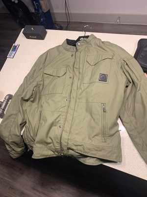 Indian Motorcycle Men's Harrison Wax Jacket, Khaki | 2833366 | eBay