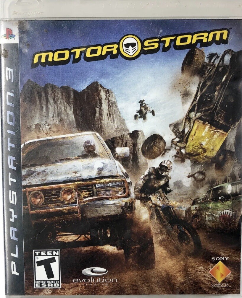 MotorStorm - Greatest Hits (Sony 3 PS3, 2007) CIB Complete w/ Manual ...
