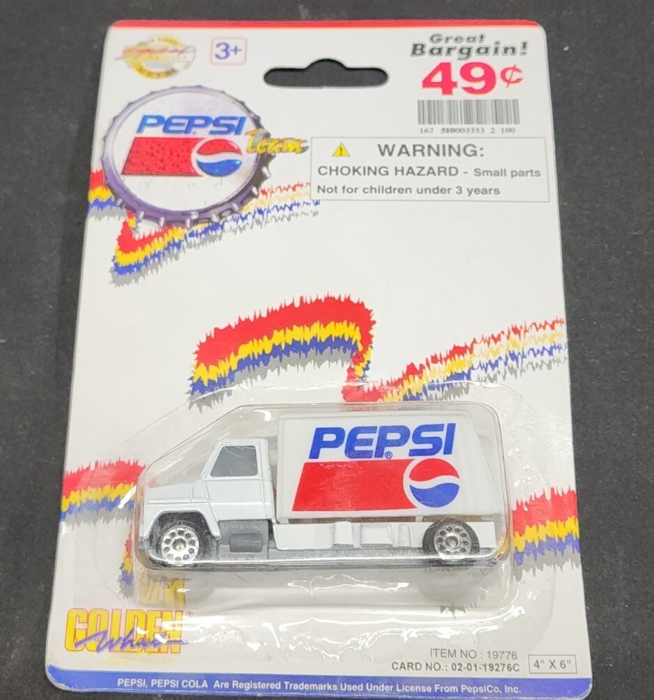 GOLDEN WHEEL DIET PEPSI VAN/TRUCK | eBay