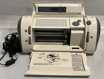 CRICUT Personal Electronic Cutter Machine CRV001 w/Manual Adapter NO ...