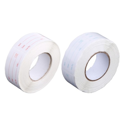 500Pcs/Roll Prep Data Labels 1x2inch Kitchen Storage Adhesive Stickers ...