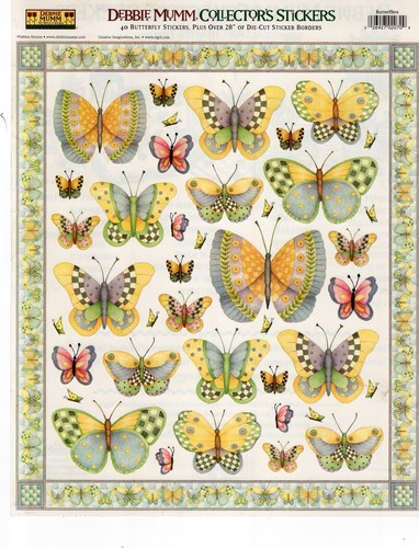 Debbie Mumm Collector's Stickers ~ Choice of 19 Designs ~ Noah's ...