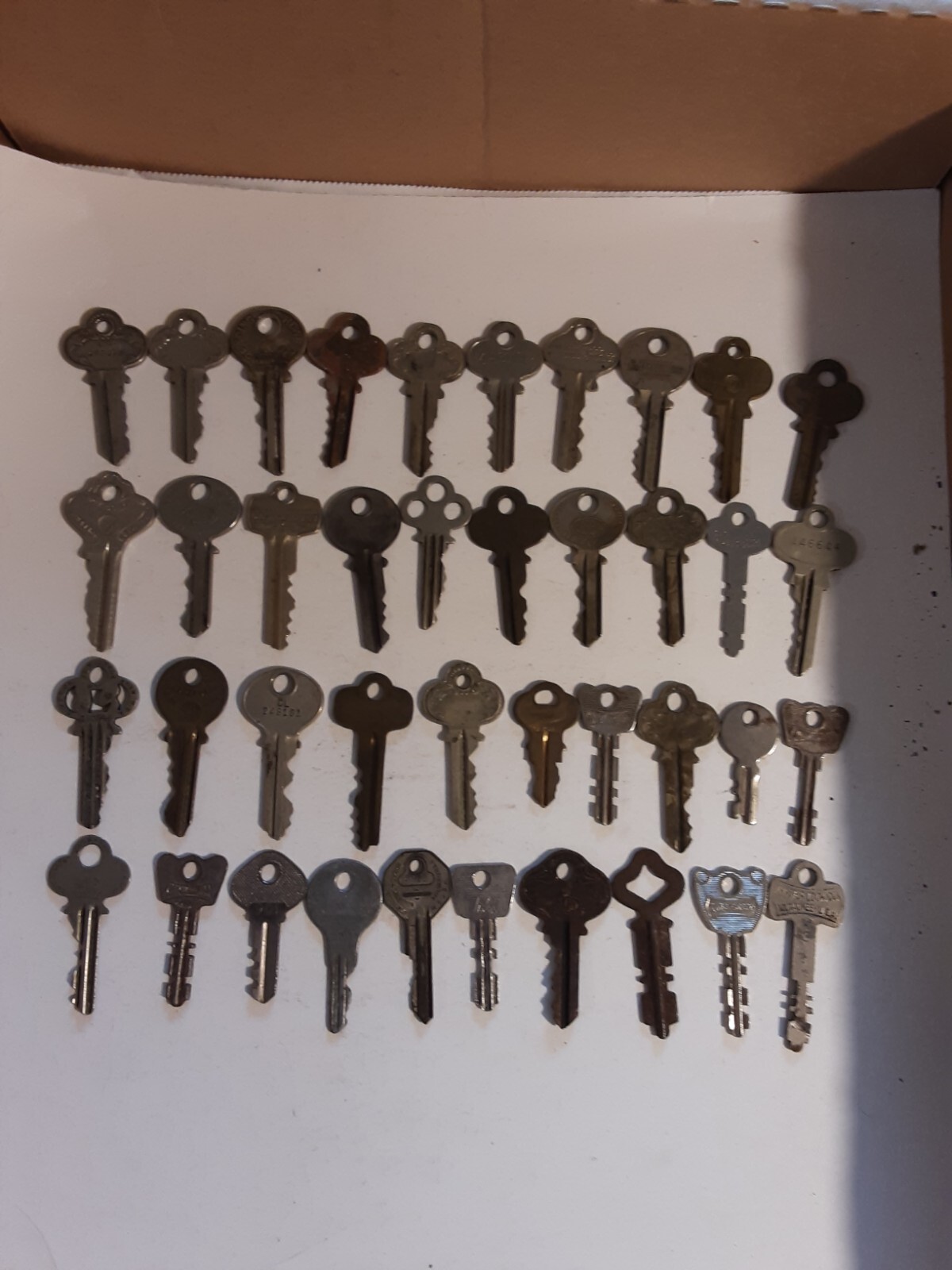 Antique Vintage Lot Of 40 Miscellaneous Keys Some Marked (Lot #3) | eBay