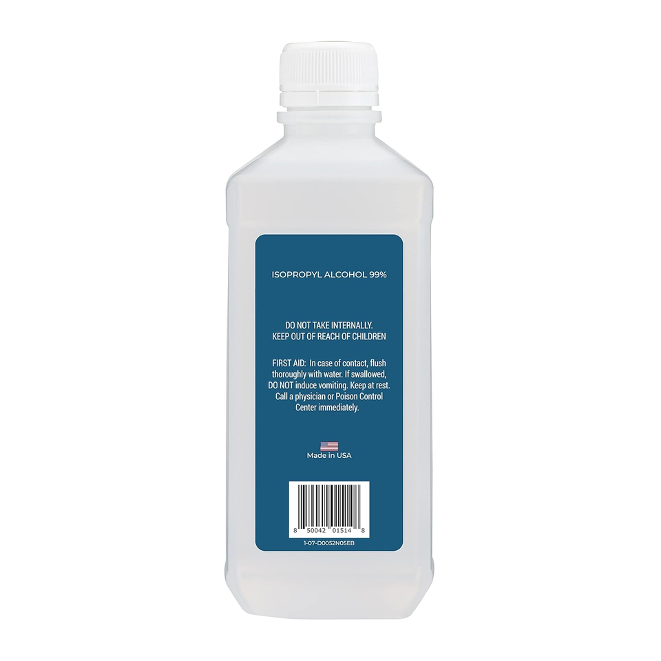 99% Isopropyl Alcohol 99 Percent, Rubbing Alcohol 99 Percent 16 Oz ...
