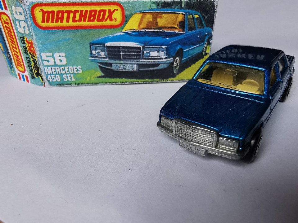 Matchbox Superfast No 56 Mercedes 450 SEL Boxed | eBay UK