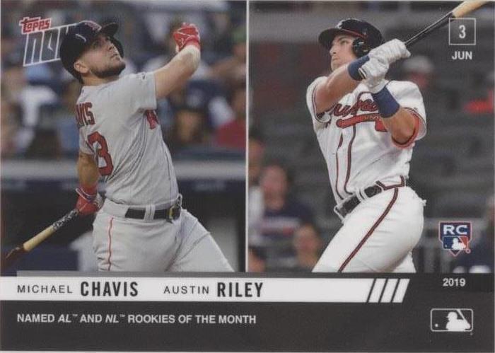 2019 Topps Now - Austin Riley Michael Chavis #322 for sale | eBay