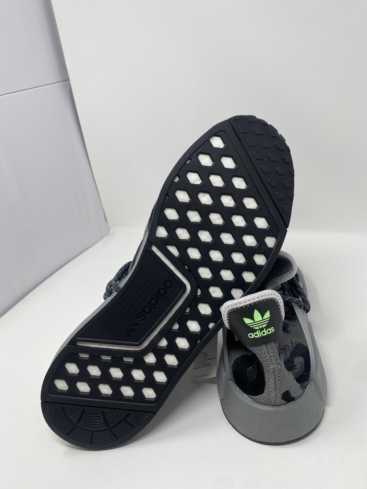 adidas Originals NMD Human Race x Pharrell Animal Print Size 12 Ash ...