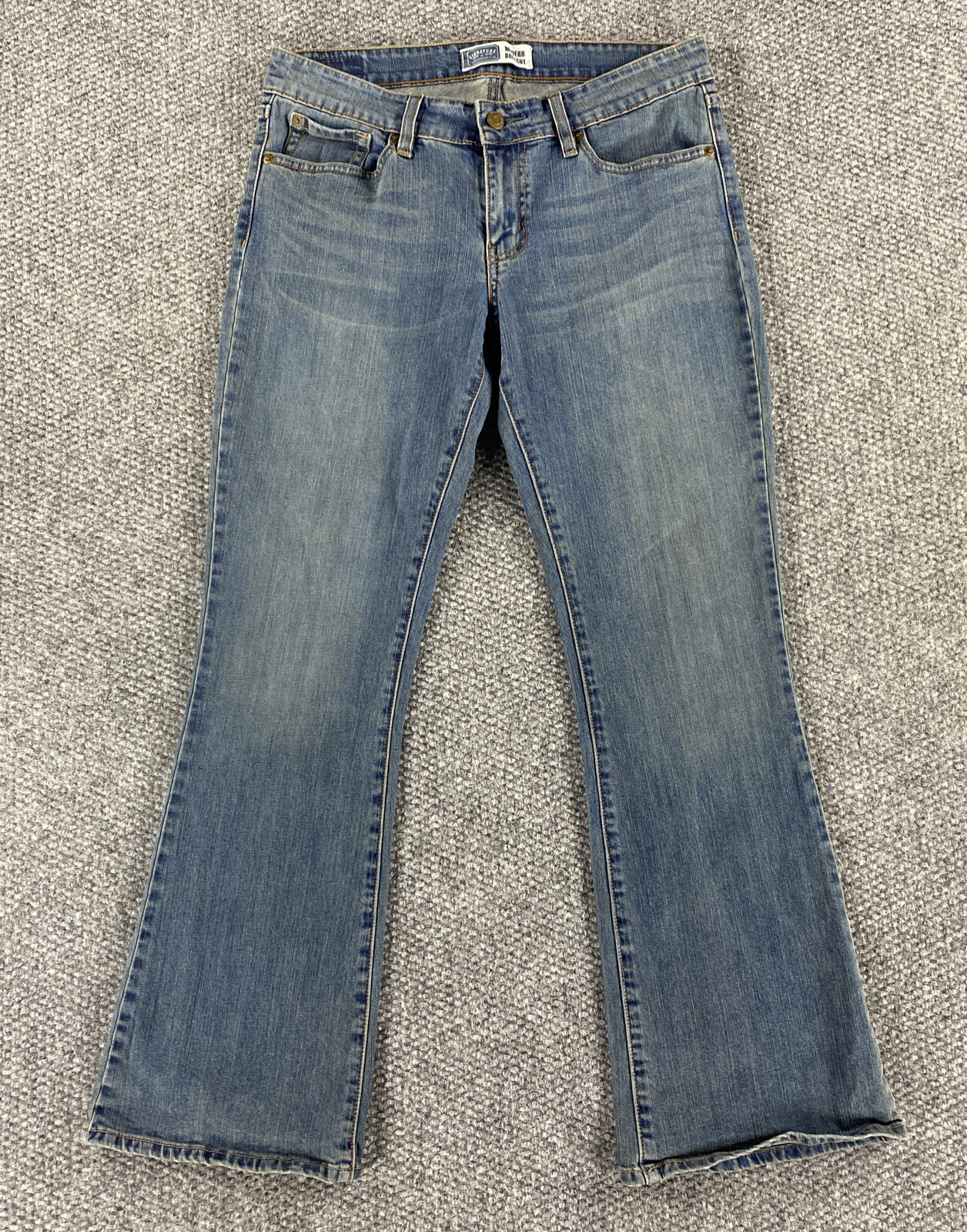 Levi's Womens Signature Jeans Modern Boot Cut Blue Si… - Gem