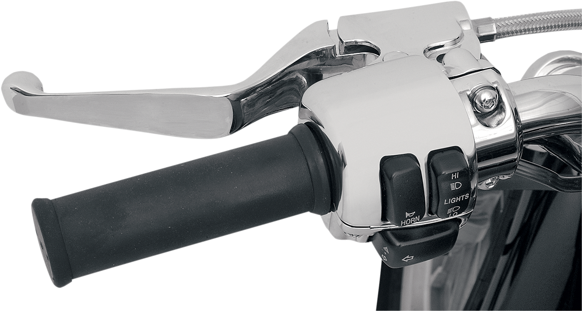 DS Chrome 1/2in Master Cylinder Handlebar Control Kit Sportster 883 04 ...