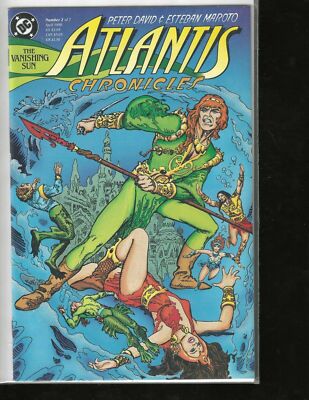 Atlantis Chronicles, #2, DC Comic, 1990, Mid Grade | eBay