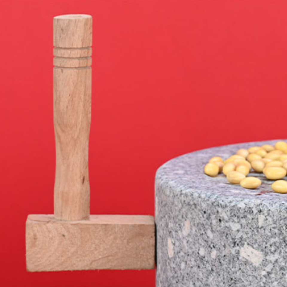 Manual Stone Mill Handmade Milled Grain Flour Soybean Milk Grinder ...