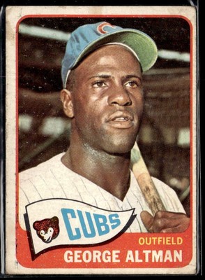 1965 Topps #528 George Altman VG-B106R1 | eBay