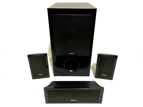 SONY SS-WS102 Subwoofer SS-CT101 Center & (2) TS-102 Satellite Speakers ...