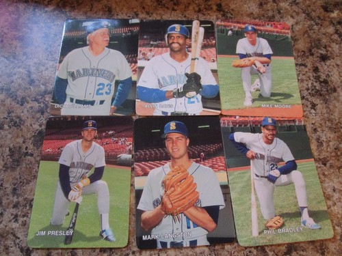 1987 SEATTLE MARINERS MOTHER'S COOKIES ALVIN DAVIS SINGLE PLAYER CARD ...