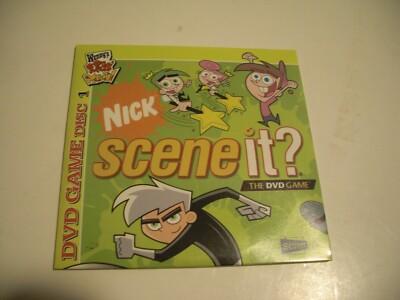 BRAND NEW Sealed Nickelodeon Nick “Scene It?” DVD Game Disc 1 Wendy’s ...