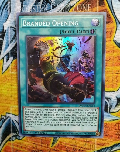 1x Branded Opening - DAMA-EN054 Super Rare 1st ed NM Yugioh Card | eBay